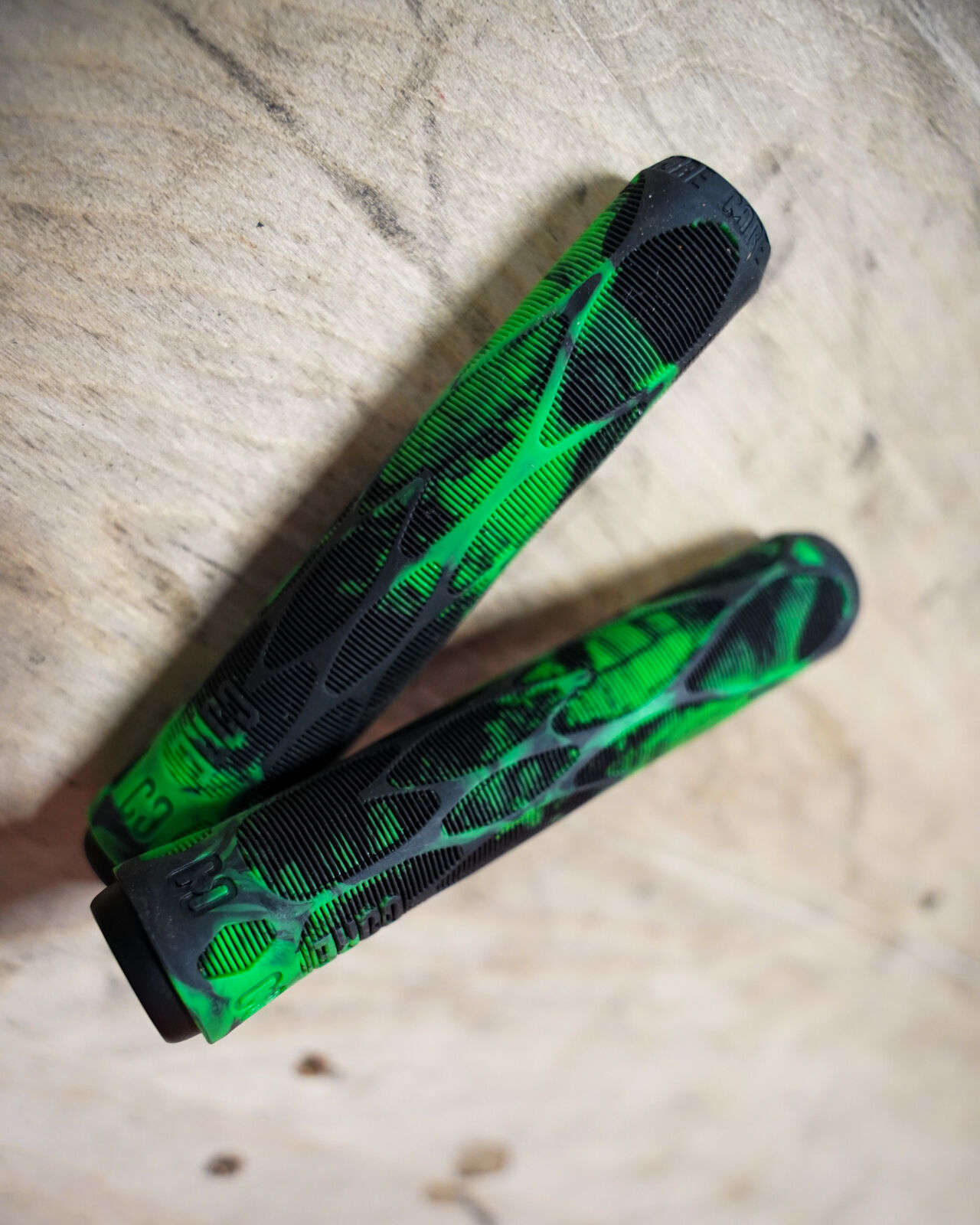 Core Pro Handlebar Grips Soft 170mm Hulk Green Black